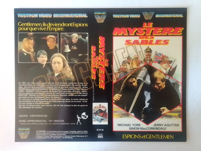 JAQUETTE VHS (SEUL) Vestron Le Mystere Des Sables EUR 4,00 - PicClick FR