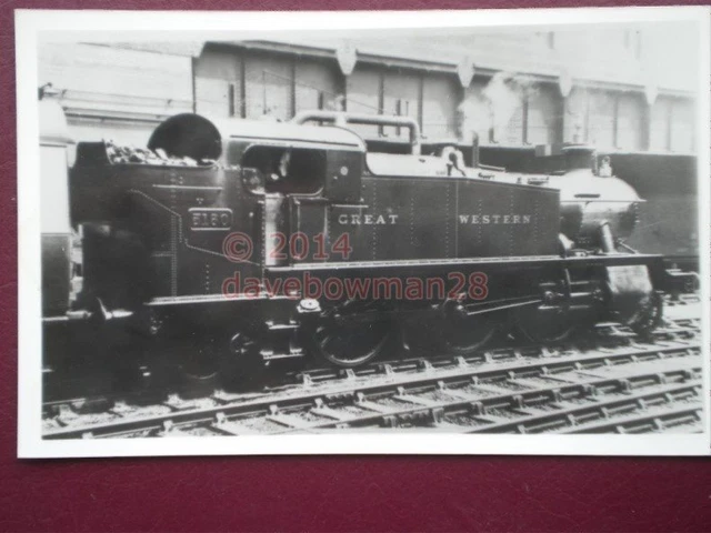 PHOTO GWR Collett 5101 2-6-2T Loco No 5160 £1.90 - PicClick UK
