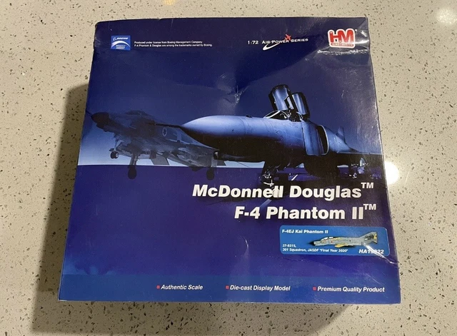 HOBBY MASTER 1/72 McDonnel Douglas F-4 Phantom II modèle d'avion moulé ...