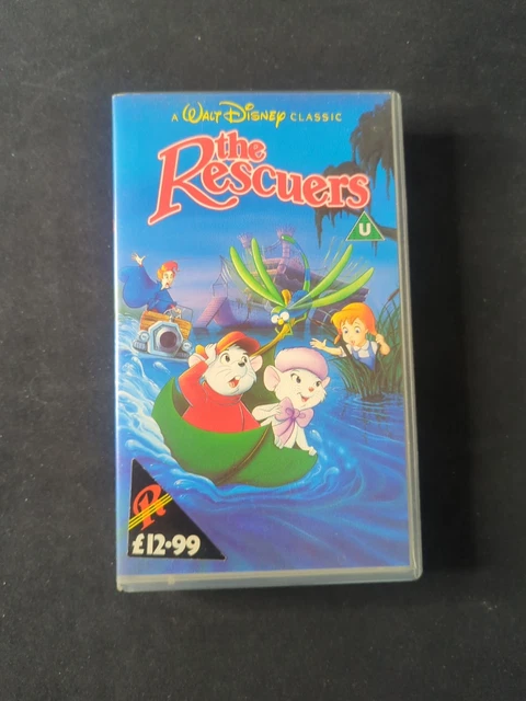 WALT DISNEY THE Rescuers VHS Video Pal £2.28 - PicClick UK
