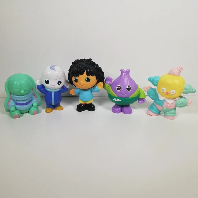 FULL SET OF 5 CBeebies Moon And Me Plastic Toy Figures £17.99 - PicClick UK