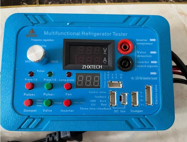 REFRIGERATOR TESTER COMPRESSOR Inverter Board Pulse Solenoid Valve ...