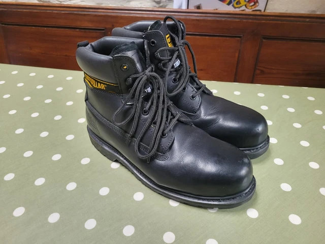CATERPILLAR SAFETY BOOTS size 11 (Cat steel toes) £32.00 - PicClick UK