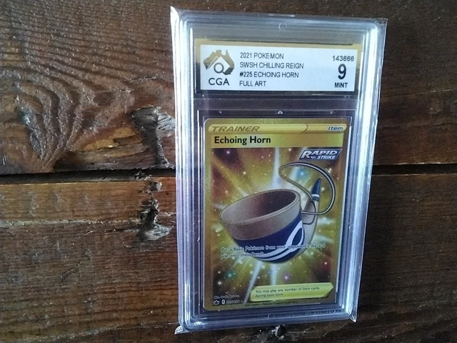 POKEMON VMAX GOLD secret graded promo echoing horn vstar gx 225/198 v Card b27 EUR 33,48 ...