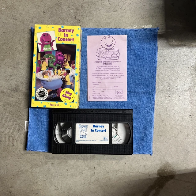 BARNEY - BARNEY in Concert (VHS, With Insert) £8.53 - PicClick UK
