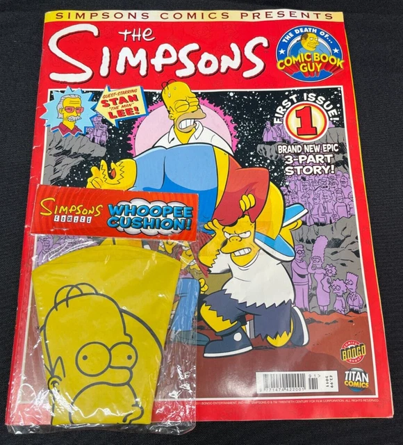 RARE - THE Simpsons - Simpsons Comics Presents - Issue 1 - Toy Included ...