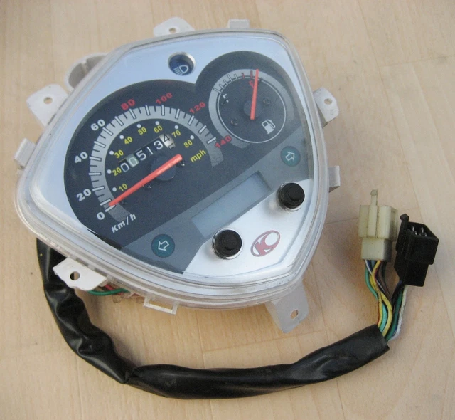 KYMCO AGILITY 125 ORIGINAL COCKPIT SPEEDOMETER SPEEDOMETER INSTRUMENT ...