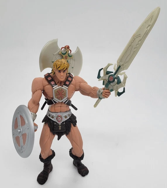 HE-MAN MOTU 200X Masters of the Universe 2002 Mattel COMPLET EUR 22,08 ...