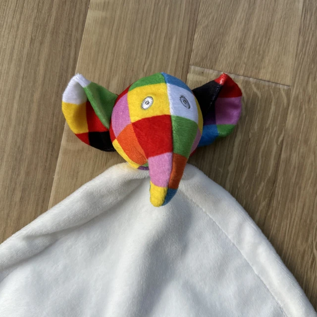 ELMER ELEPHANT COMFORTER Plush Soft Toy Tu Sainsbury’s Comforter ...