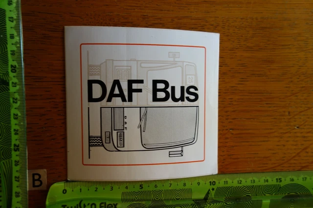 ALTER AUFKLEBER LKW Truck DAF BUS EUR 5,50 - PicClick DE