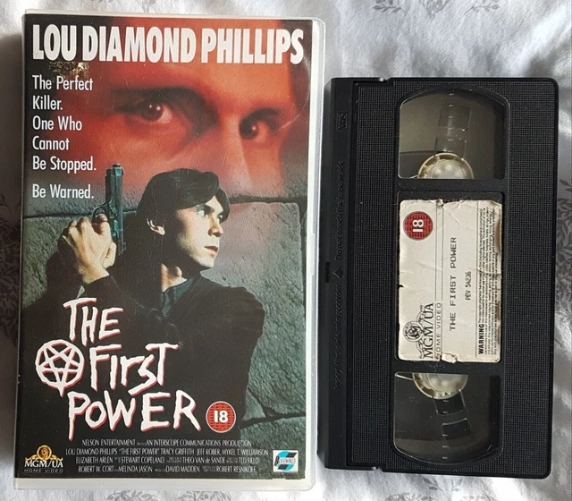 THE FIRST POWER (VHS) BIG BOX - Lou Diamond Phillips + Jeff Kober ...