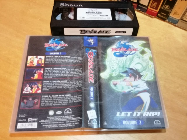 BEYBLADE - LET IT RIP! Vol.2 (Episodes 5/6/7/8) - RARE Kaleidoscope ...