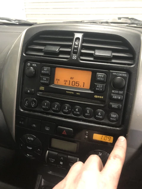 TOYOTA RAV4 RADIO Cd Player mk2 2000 - 2005 £39.95 - PicClick UK