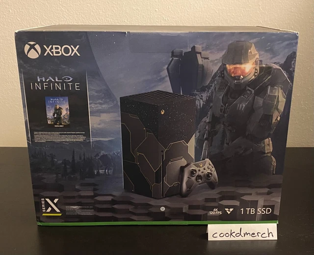 CONSOLE XBOX SERIES X - HALO INFINITE - Édition limitée collector EUR 1 ... CONSOLE XBOX SERIES X - HALO INFINITE - Édition limitée collector EUR 1 ...