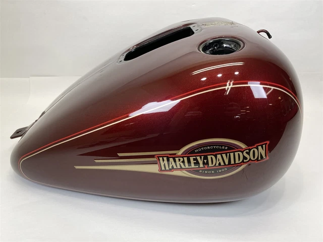 HARLEY-DAVIDSON 2008 SOFTAIL Heritage Gas Fuel Tank Crimson Red Sunglo ...