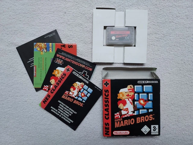 SUPER MARIO ADVANCE Mario Bros 2 Game Boy Advance Gba Pal Nnintendo Cib ...