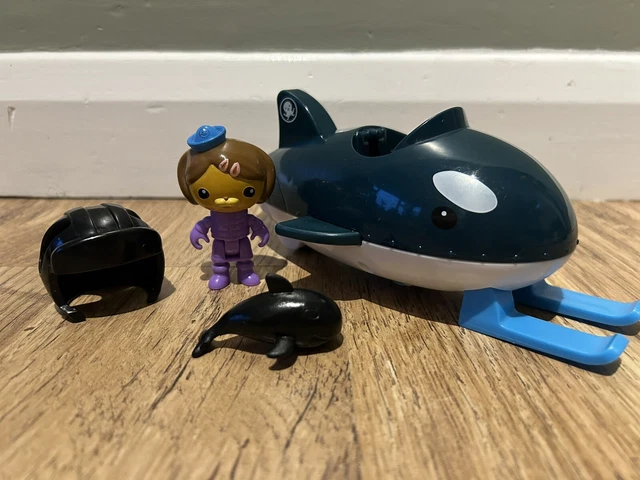 OCTONAUTS GUP O & Dashi Toy Orca Whale Killer Whale Vehicle Complete ...