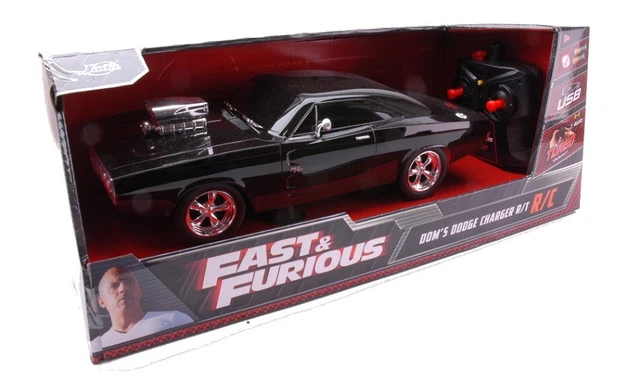 JADA TOYS DOM'S DODGE CHARGER 1970 FAST & ... RC Radio Controlled Car ...