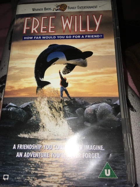 FREE WILLY (VHS/SUR, 1994) £0.99 - PicClick UK