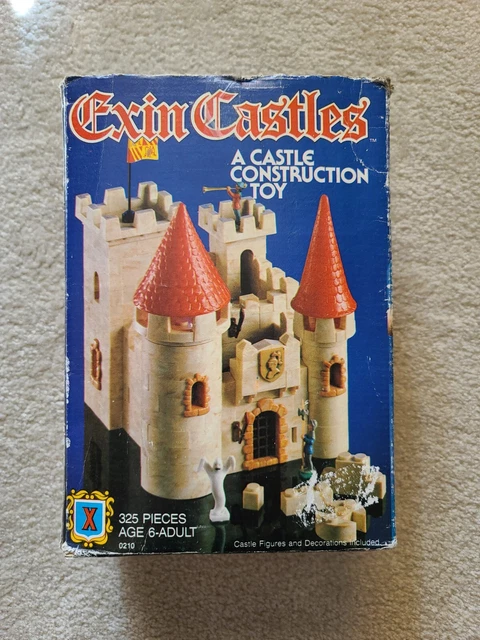 EXIN CASTLES 0210 Vintage Castle Construction Toy 1970's Spain ...