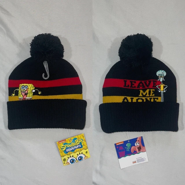 CONCEPT ONE NICKELODEON SpongeBob Squidward Leave Me Alone Logo Pom ...