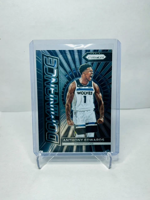 2023-24 PANINI PRIZM Dominance ANTHONY EDWARDS #15 Lupi di legno EUR 9 ...