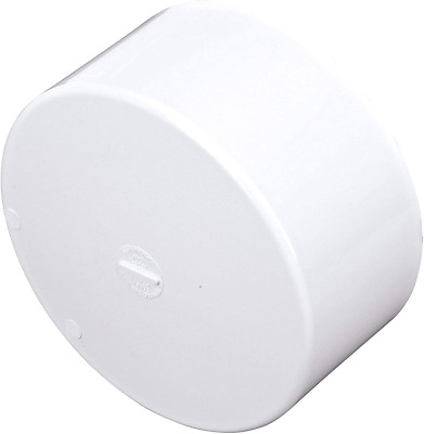 PVC DRAIN CAP Sewer Drainage Pipes Piping Underground Fitting Connector ...