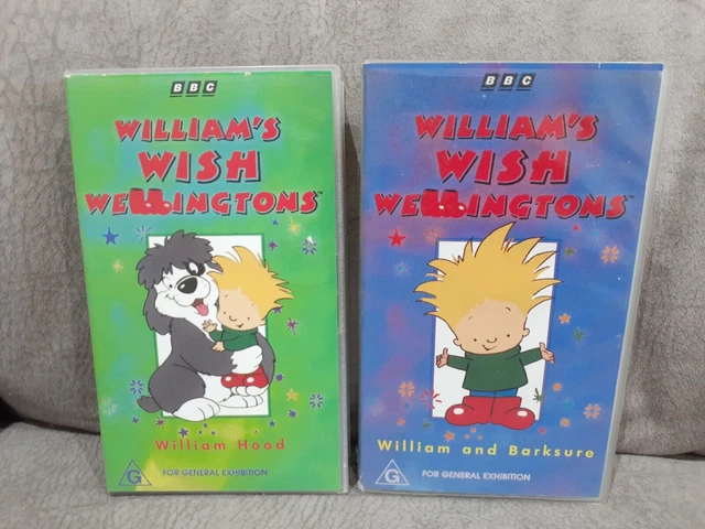 WILLIAM'S WISH WELLINGTONS Complete ABC Kids VHS x2 EUR 45,22 - PicClick FR