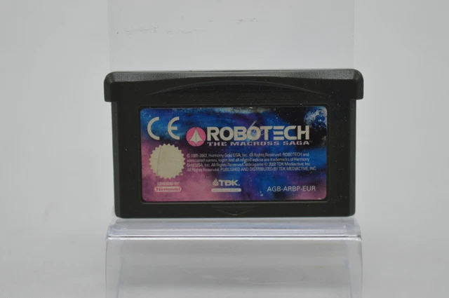 JEU GAME ROBOTECH The Macross saga console Gameboy advance GBA Nintendo ...