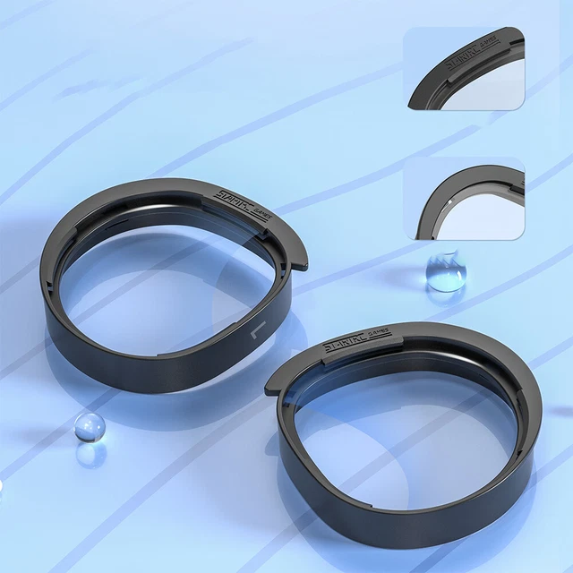 FOR META QUEST 3S Anti-Blue Light Lenses Anti-fogging Anti-Scratch Ring ...