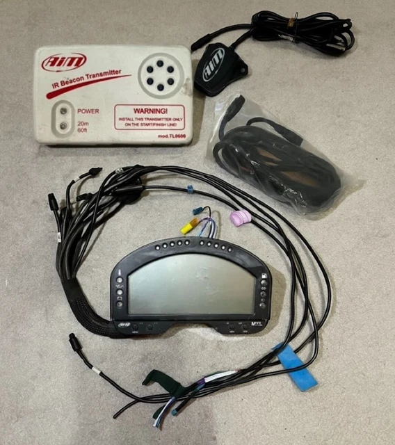 AIM MXL PISTA Data Logger Acquisition System Dash Display $1,955.79 ...