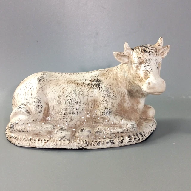 ROBERT STANLEY NATIVITY Promise of Christmas Replacement Cow Large ...