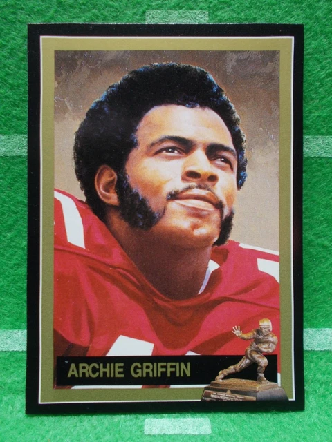 1991 HEISMAN COLLECTION Archie Griffin Card #40 Ohio State 1974/75 ...