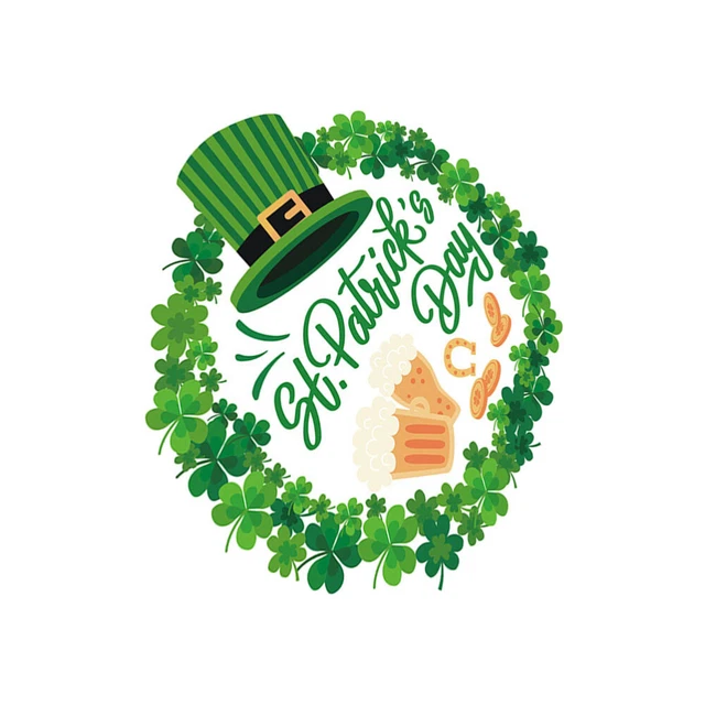 DÉCOR DE LA Le Jour Saint-Patrick Autocollants Et PVC EUR 9,48 ...