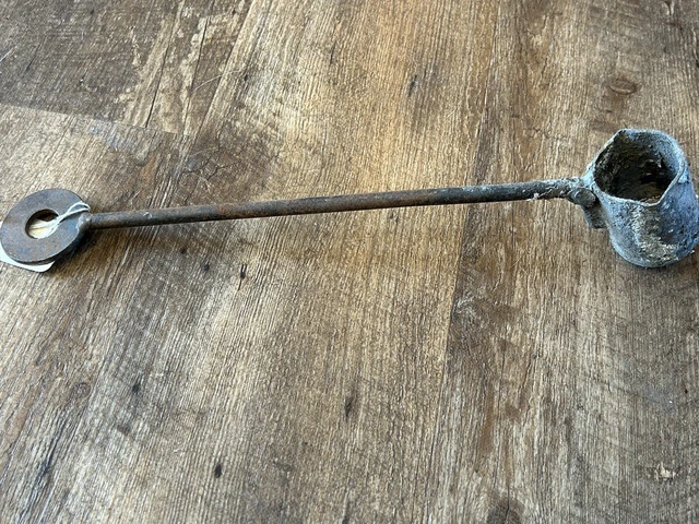 1900'S ASSAYERS CAST Iron Molten Metal Pouring Mold-Assay & Mining Tool ...