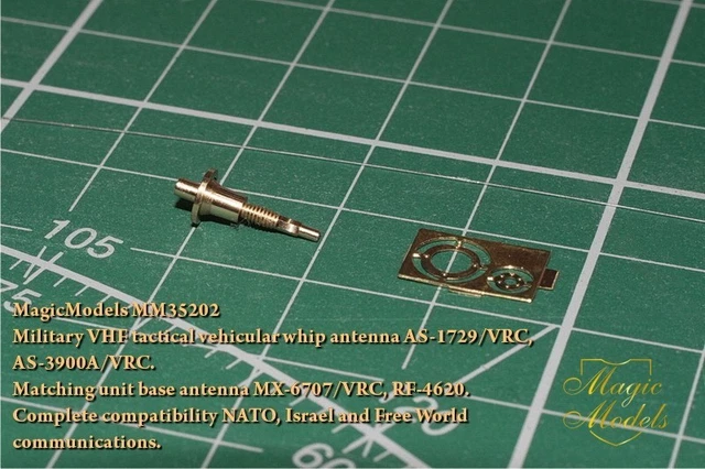 1:35 MILITARY VHF tactical vehicular whip antenna AS-1729 - Magic ...