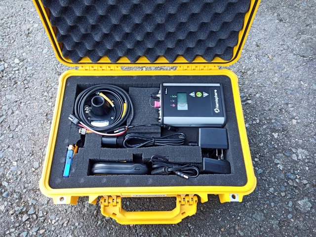 HEMISPHERE GNSS R330 RTK Base Station Kit for PPK and RTK Survaying and ...