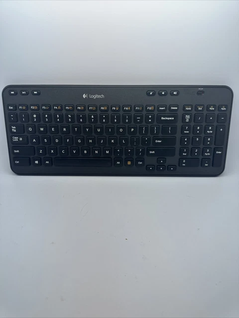 LOGITECH K360 COMPACT and Thin Wireless Keyboard for Windows PC 920 ...