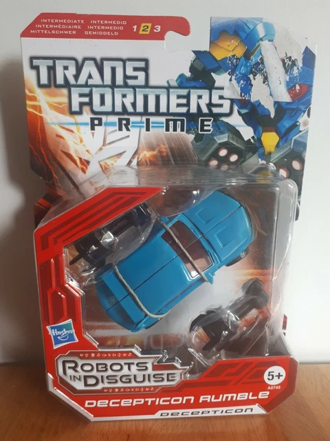 TRANSFORMERS - PRIME - Decepticon Rumble Deluxe Figure - Robots In ...