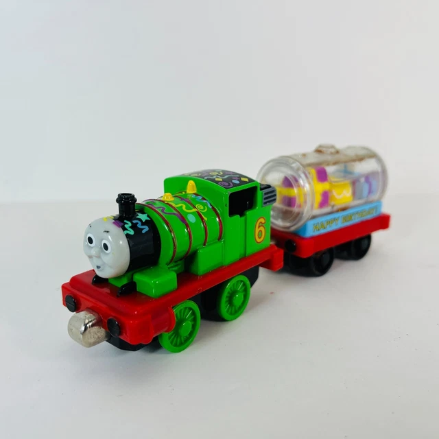 THOMAS & FRIENDS Take N Play Along Happy Birthday Percy Train Engine ...