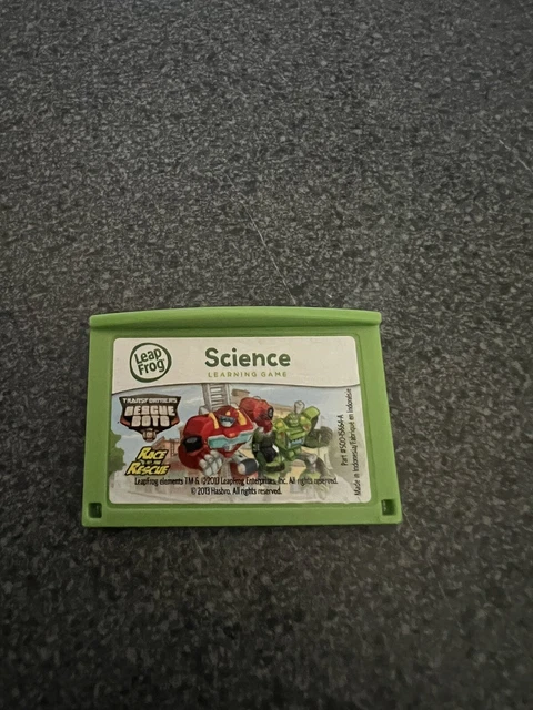 LEAPFROG EXPLORER GAME -Transformers Rescue Bots - Race to the Rescue ...