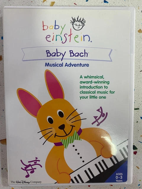 BABY EINSTEIN DVD Baby Bach Aventure Musicale Walt Disney Company NTSC ...