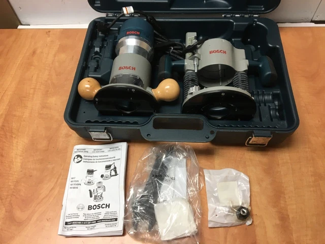 BOSCH 1617EVS FIXED-BASE Router and Plunge-Base Kit 2.25 HP $159.99 ...