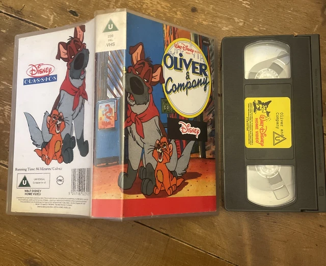 DISNEY OLIVER AND Company Vhs ***Rare Cover Art*** £10.00 - PicClick UK