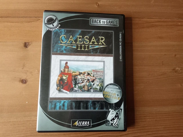 CAESAR III INKL. Vollversionen von Caesar I und II, 2 CD-ROM, Windows ...