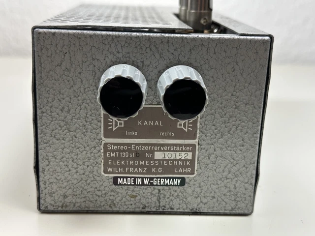 ORIGINAL EMT 139 ST B Preamplifier/Entzerrverstärker (927/930) $26,246. ...