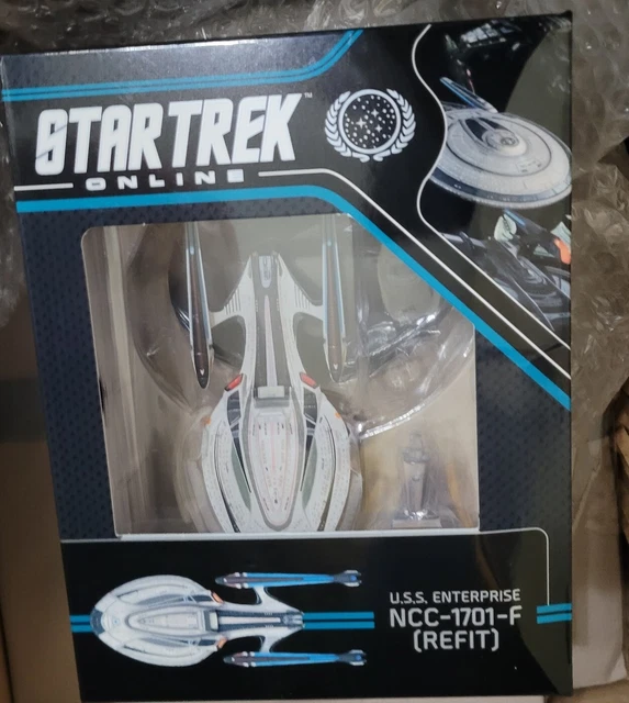 EAGLEMOSS STAR TREK Online USS Enterprise NCC-1701-F Nachrüstung EUR ...