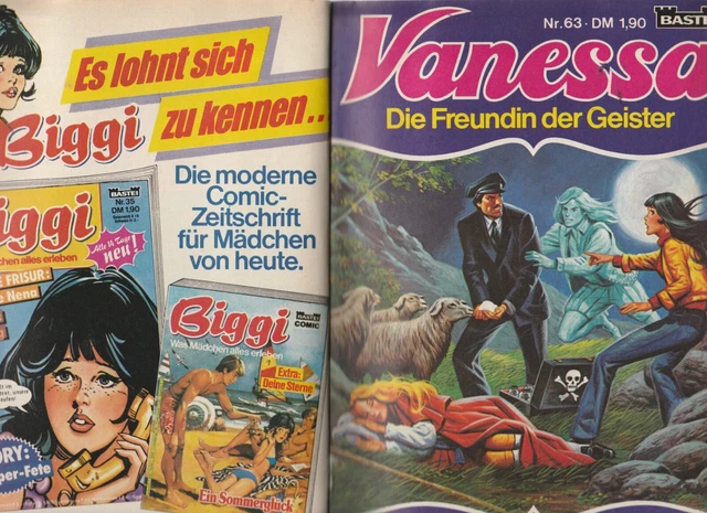GRUSEL-KABINETT #1026 Vanessa 61+63 Manos 22 Gespenster 519 COMICHEFT ...