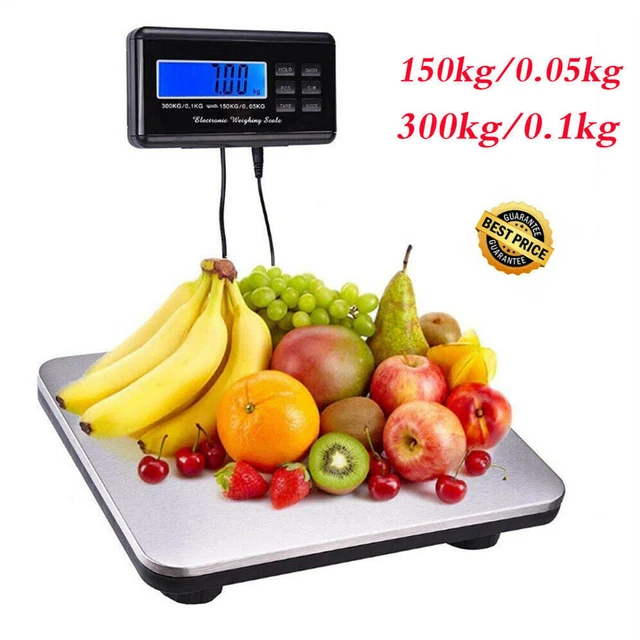 HEAVY DUTY DIGITAL Postal Parcel Scales Weighing 150kg/300kg Industrial ...
