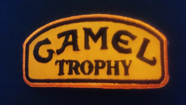 PATCH AUFNÄHER AUFBÜGLER CAMEL Trophy Adventure Team Motocross 6x4,5 cm ...